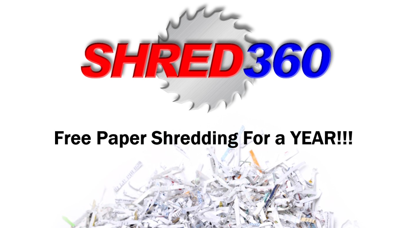 Enter For A Chance To Win Free Shredding For A Year - Shred360